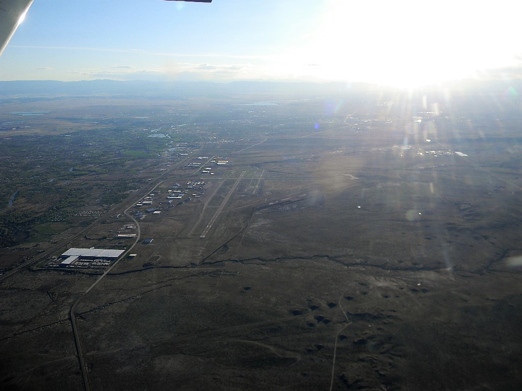 KPUB from east | SkyVector